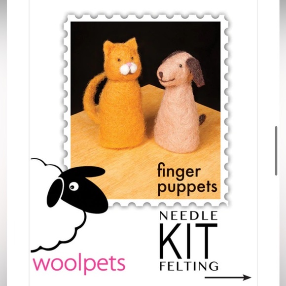 Art | Finger Puppets Needle Felting Kit | Poshmark